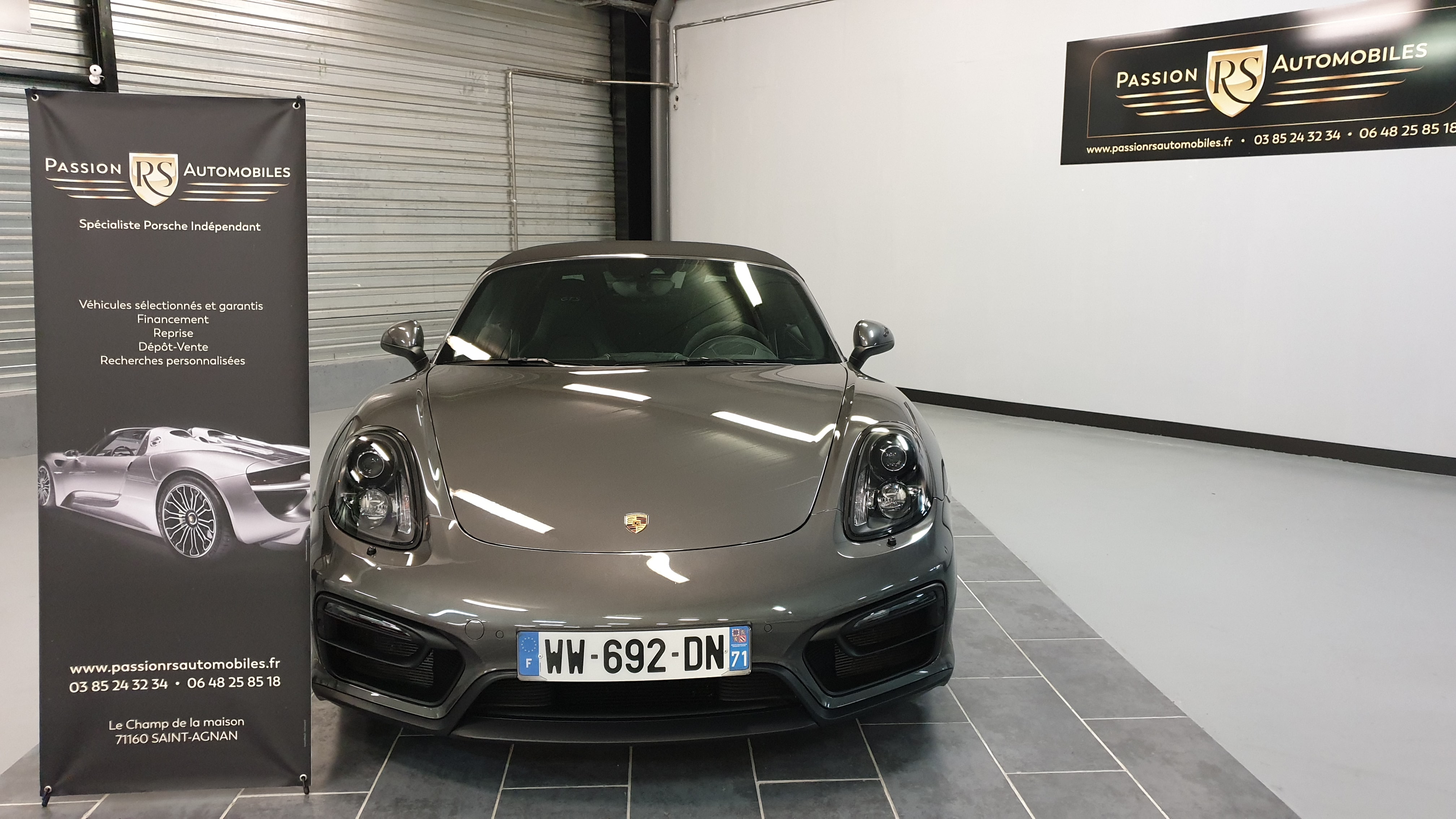 VENDU - BOXSTER 981 GTS 330cv PDK - Porsche Approved - Passion Rs Automobiles