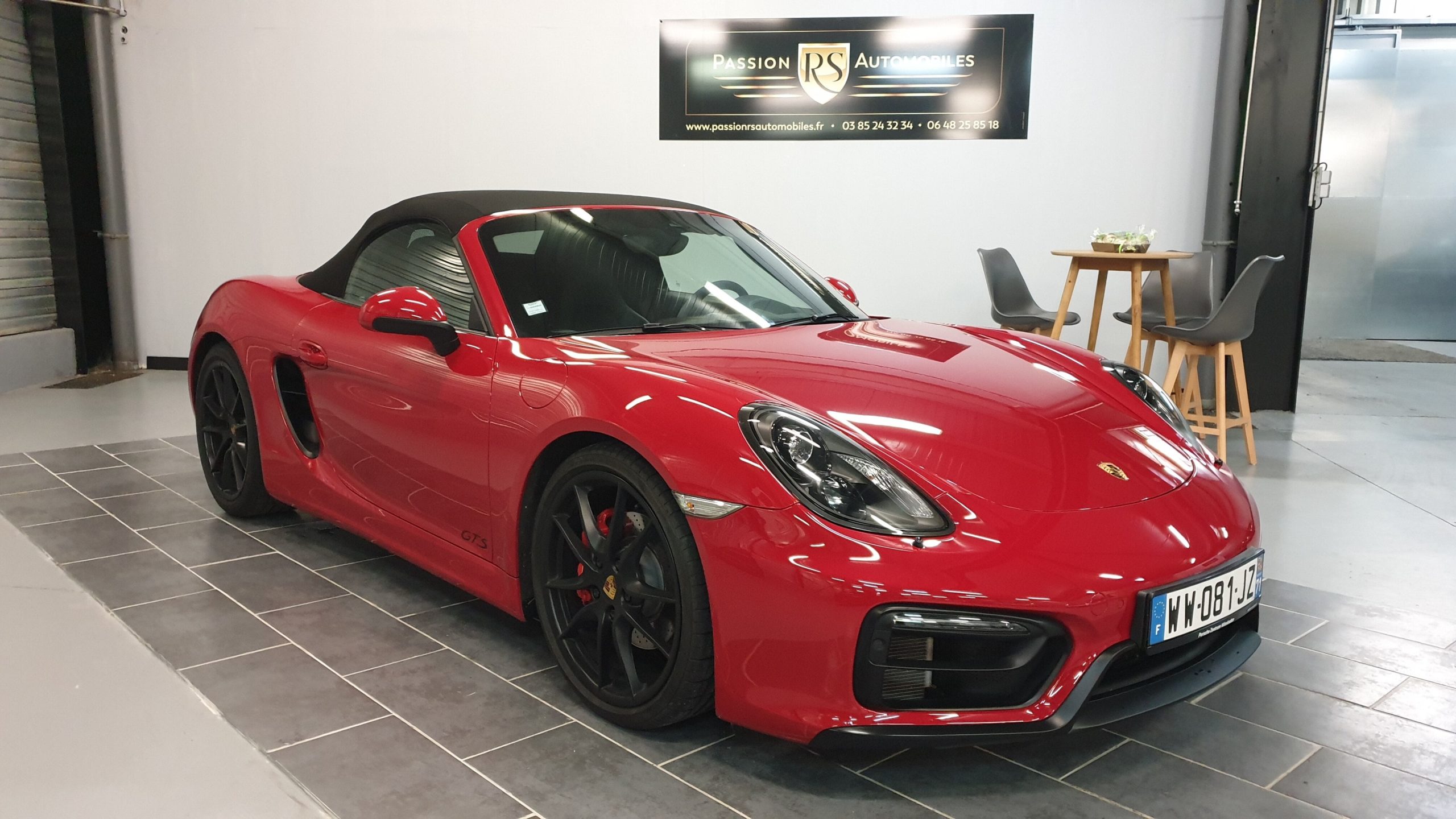 VENDU - BOXSTER 981 GTS 330cv PDK - Porsche Approved - Passion Rs Automobiles