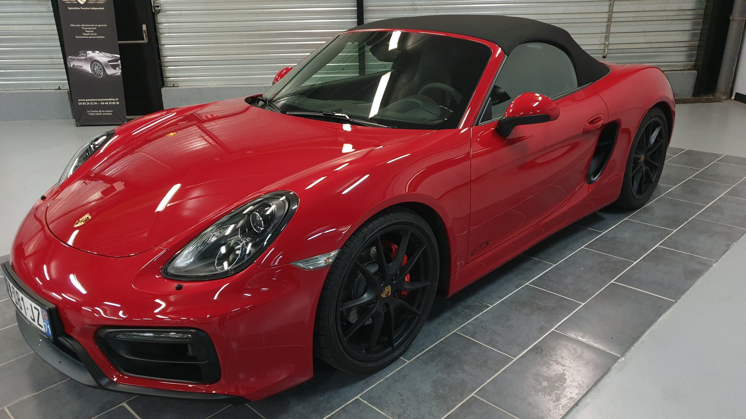 VENDU - BOXSTER 981 GTS 330cv PDK - Porsche Approved - Passion Rs Automobiles