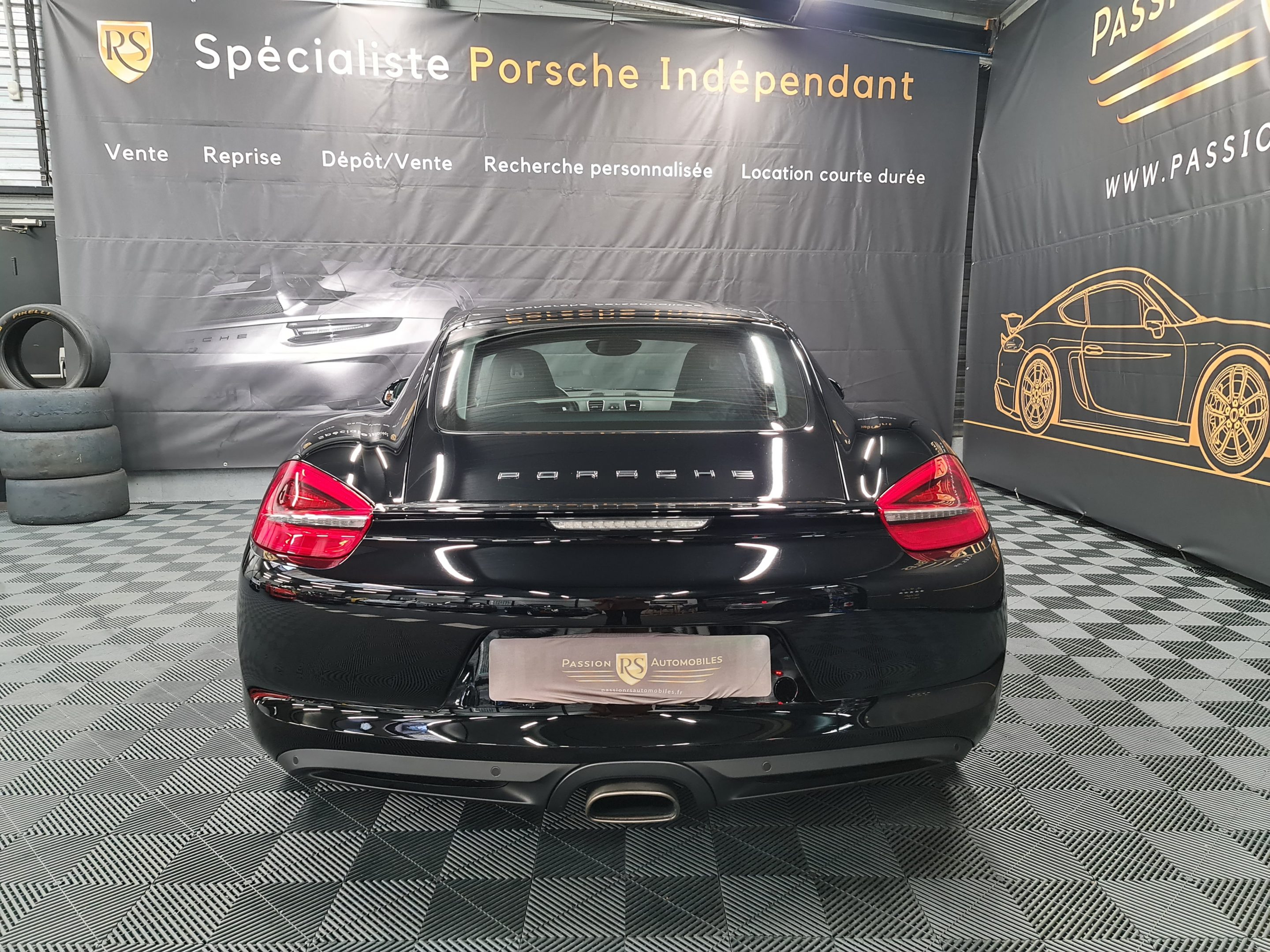Porsche Cayman 981 Black Edition - Passion Rs Automobiles