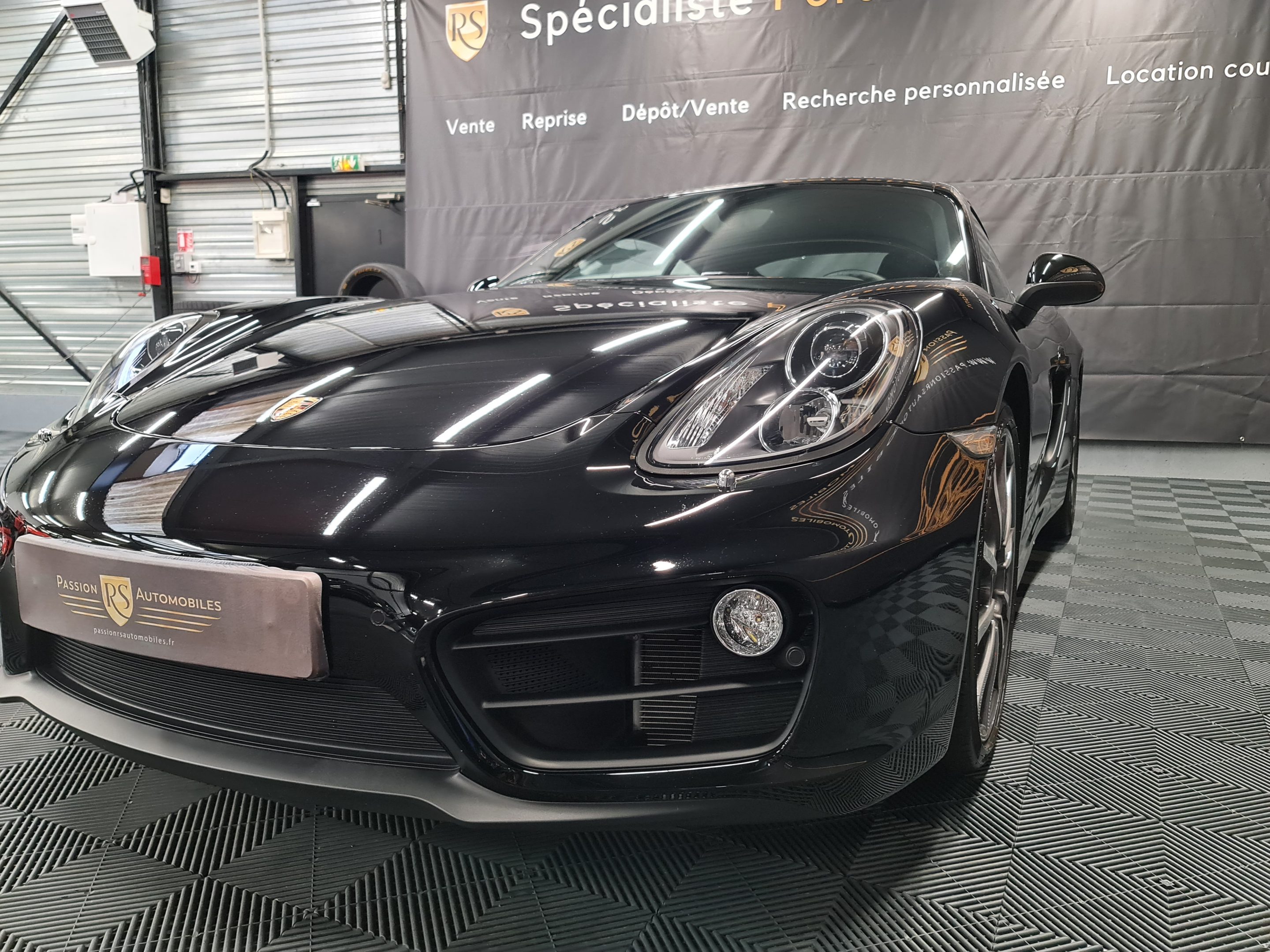 Porsche Cayman 981 Black Edition - Passion Rs Automobiles